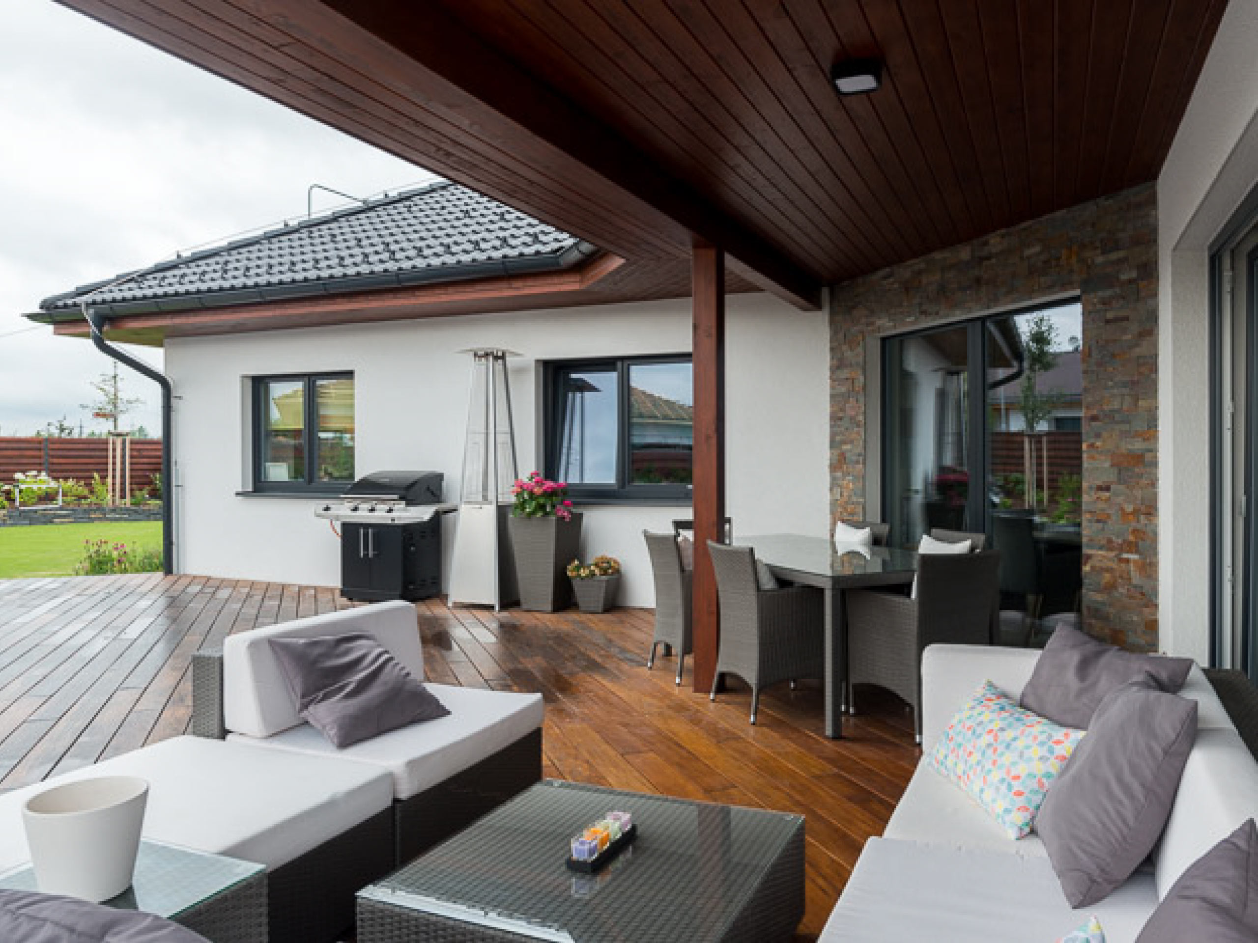 Rodinné domy - bungalovy do L - Merkur 126 | ATRIUM