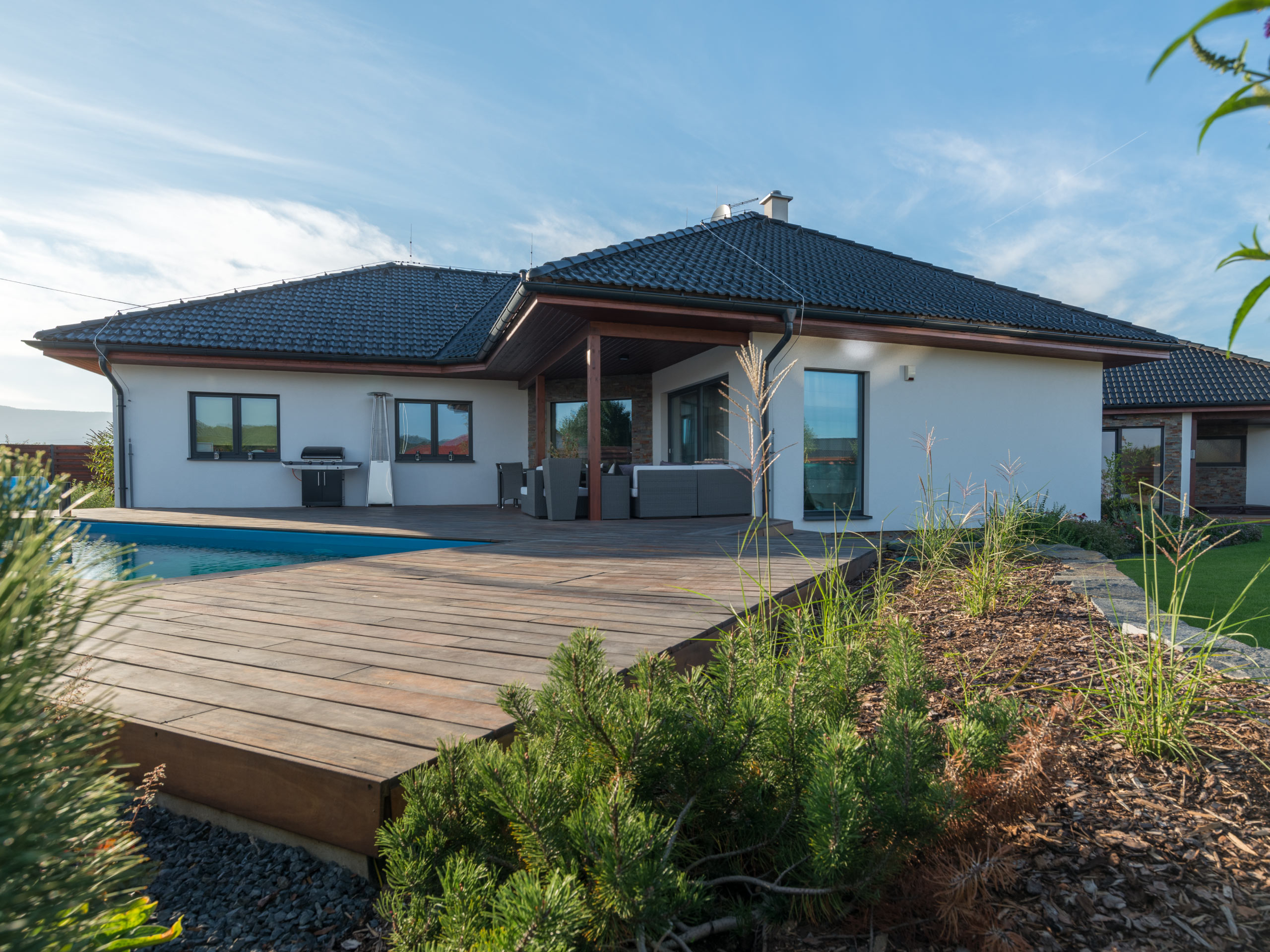 Rodinné domy - bungalovy do L - Merkur 126 | ATRIUM