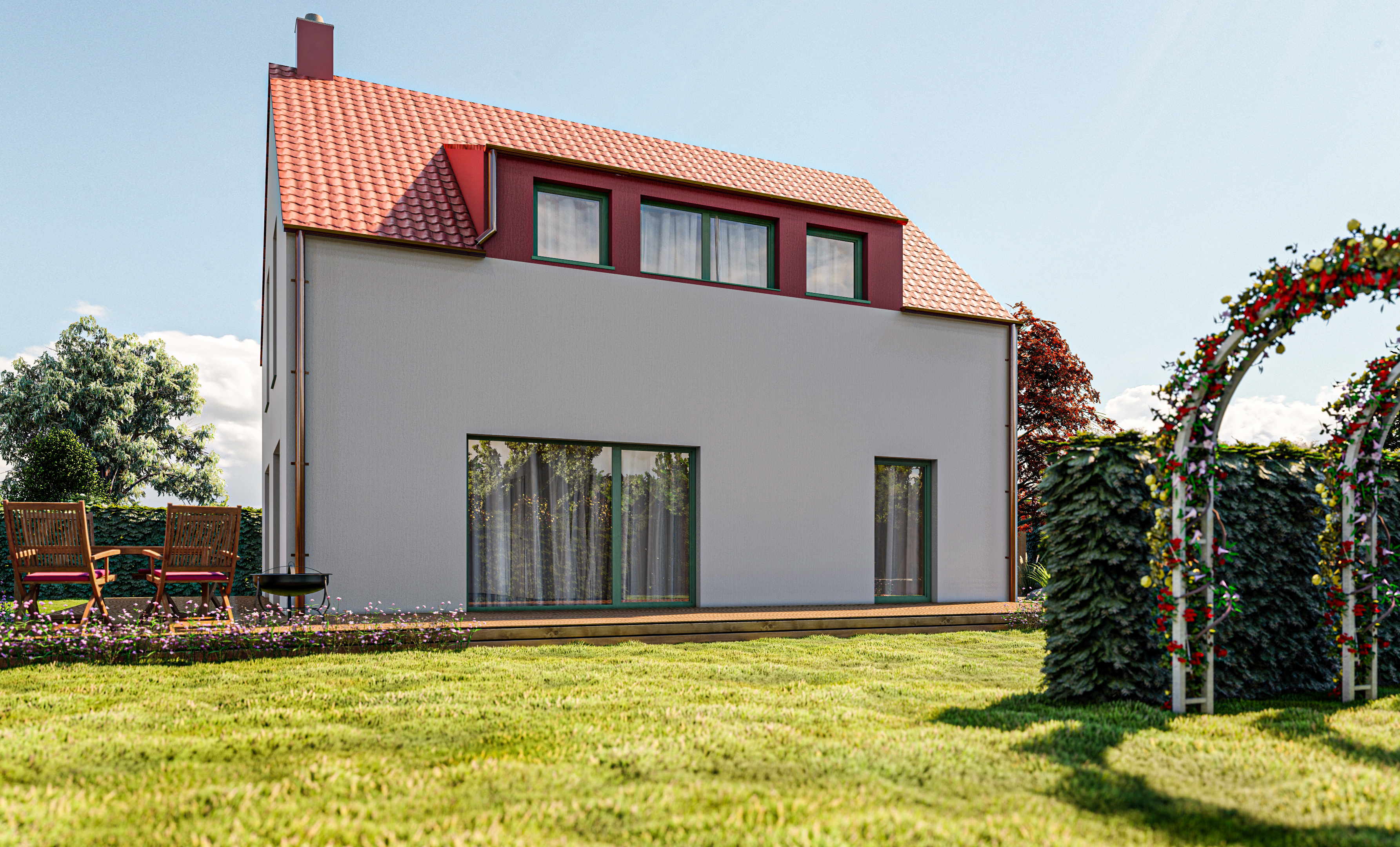 Patrové rodinné domy - patrový dům Variant 139 | ATRIUM